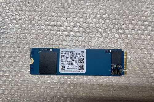 Новый SSD nvme Диск Western Digital SN530 1Tb
