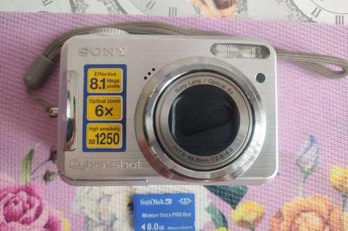 Цифровой фотоаппарат sony cyber-shot DSC-S800