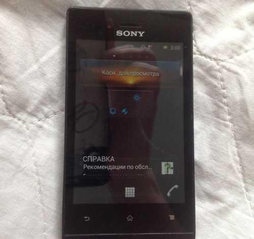 Смартфон Sony Xperia miro st23i