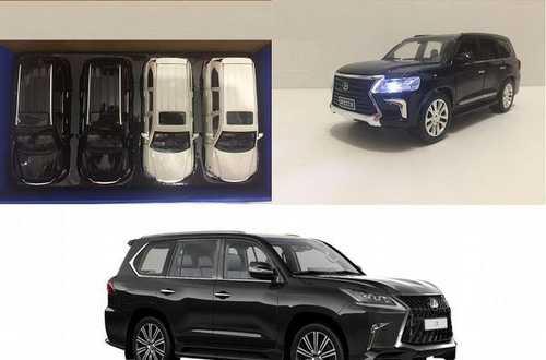 Металлическая коллекционная модель Lexus lx