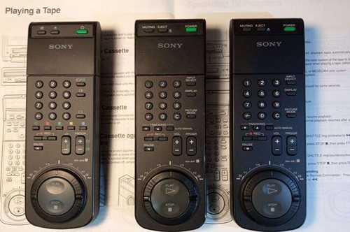 Пульт Sony RM-847, RM-846 Combo VHS Video