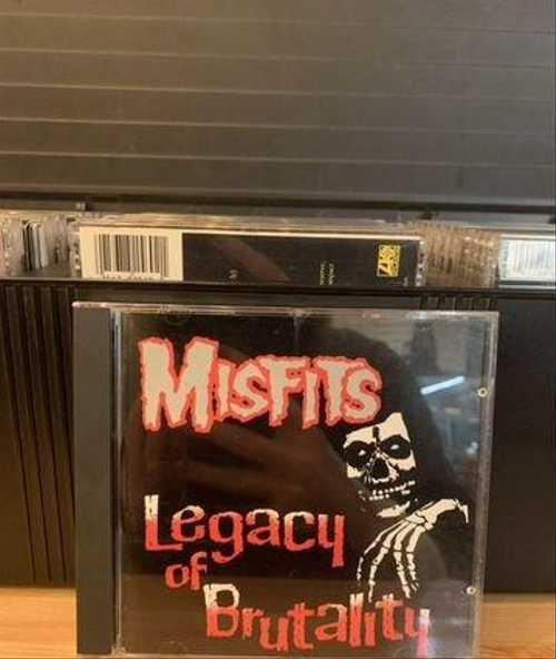 Фирменный CD диск Misfits Legacy of Brutality