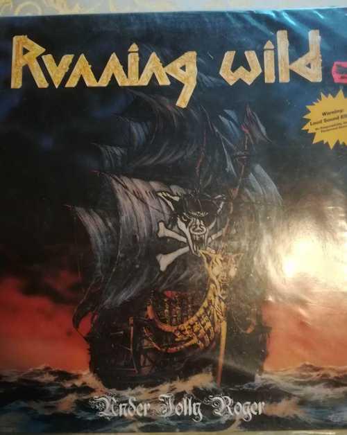 Пластинка Running wild-Under Jolly Roger,Germany