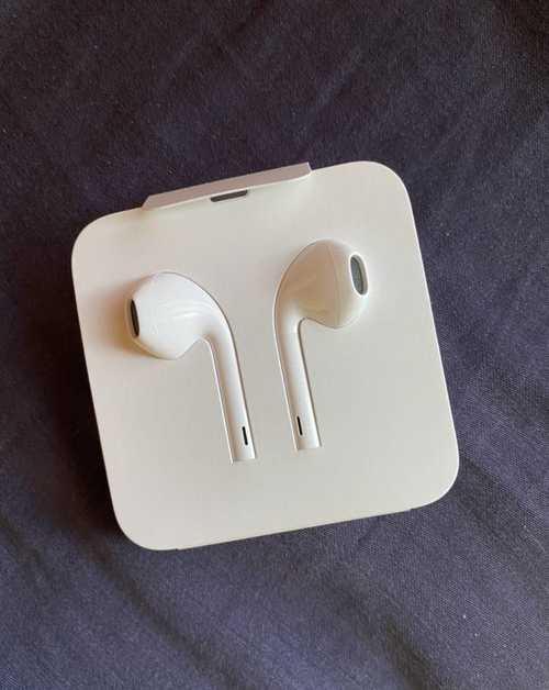 Наушники apple earpods lightning оригинал