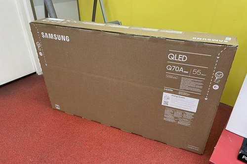 4K qled телевизор 55" Samsung QE55Q77aauxru рст 21