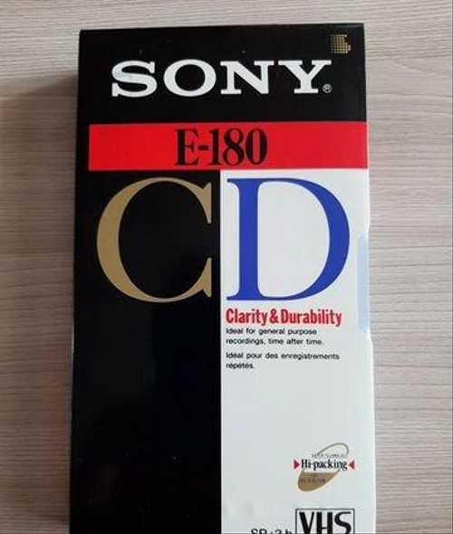 Видеокассеты запечатанные Sony E-180