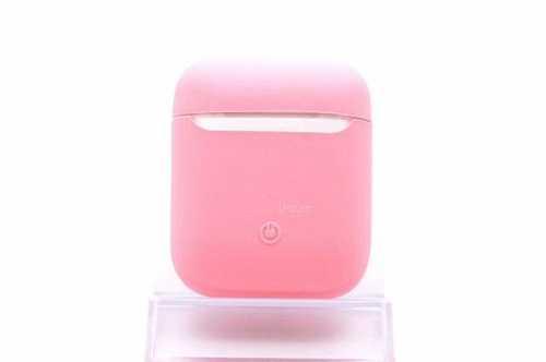 Чехол AirPods Silicon Case Розовый
