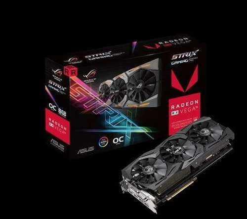 Видеокарта vega 64 strix