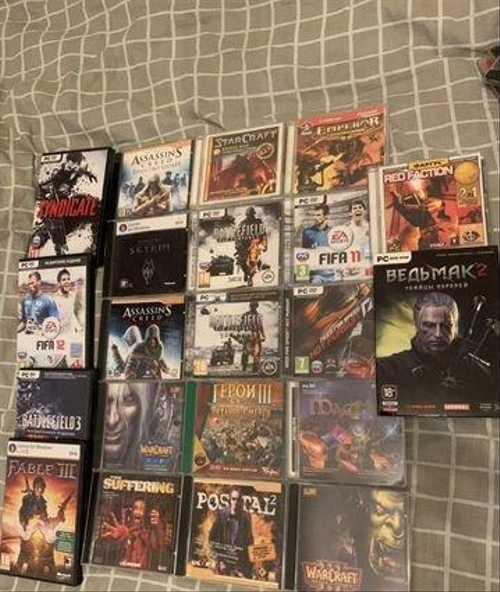 Коллекция игровых дисков для PC