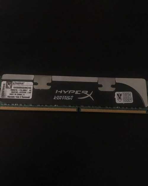 Оперативная память DDR2 4ггб hiperx Limited editio
