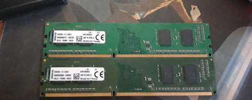 Оперативная память ddr3 Кingston KVR13n9s6/2 (2gb)