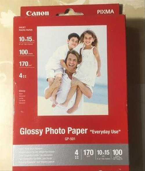 Фотобумага Canon GP-501 Everyday Use Glossy, 10х15
