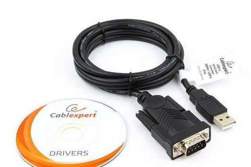 Конвертер USB) serial Cablexpert UAS-DB9M-02 AM/DB