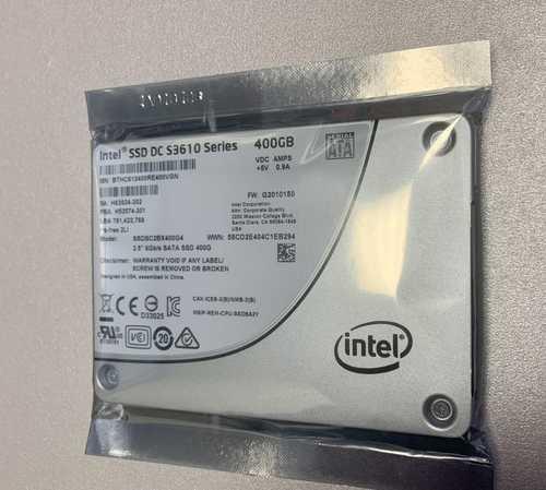 Intel S3610 400Gb новый