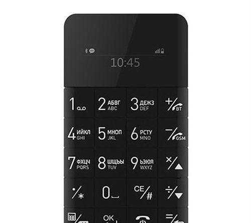 Мобильный телефон Elari Cardphone Black