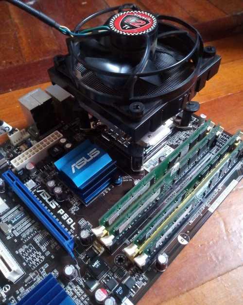 Комплектующие MB+CPU+Cooller+RAM+HDD