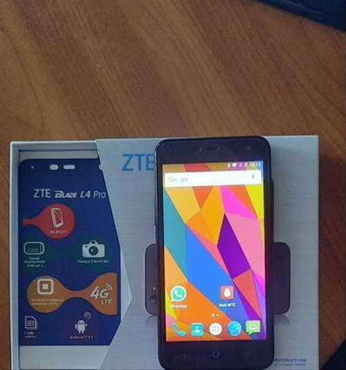 Смартфон ZTE Blade L4 Pro