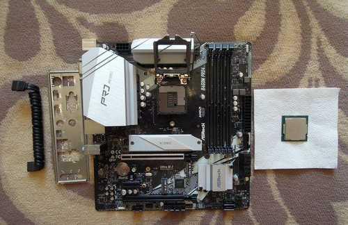 Intel Core i5-10400 \ ASRock B460M Pro4