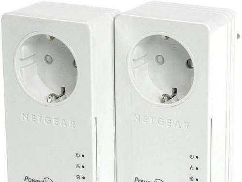 Комплект из 2-х PLC Адаптеров Powerline netgear xa