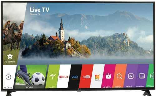 Телевизор lg 49uj630v