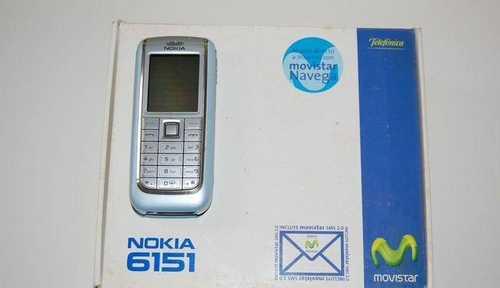 Nokia 6151 Blue комплект