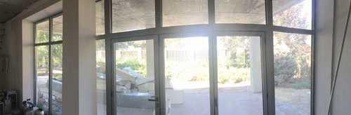 Алюминиевые окна и двери бу