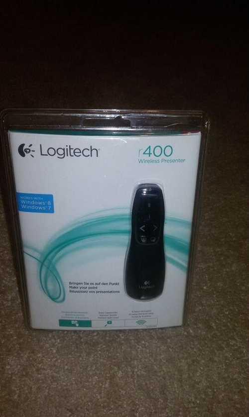 Презентер logitech R400, черный