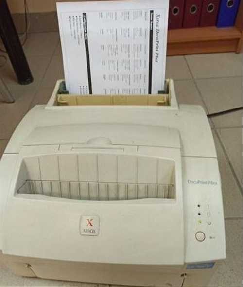 Принтер Xerox docuprint p8ex (проблемы при печати)
