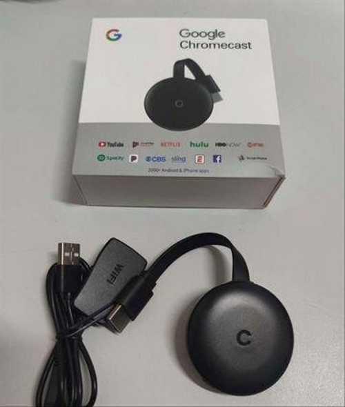 Цифровой медиаплеер Google Chromecast