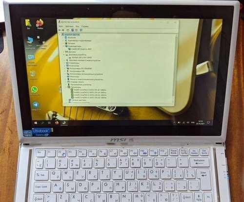 11,6" IPS MSI i5-3337 8GB RAM SSD