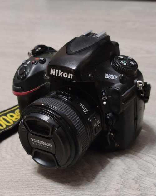 Nikon D800E + Yongnuo Lens 35mm F/2.0