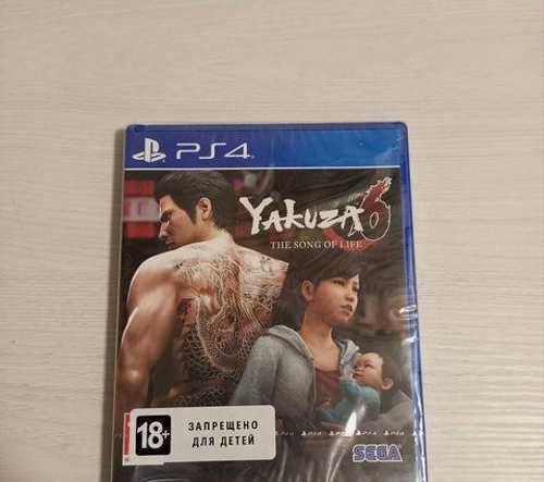Лицензионный диск PS 4 Yakuza 6