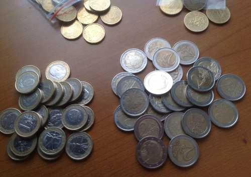 Монеты евро (страны Евросоюза)