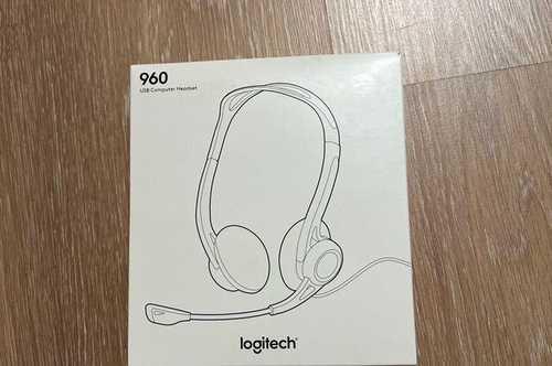 Logitech 960 гарнитура для компьютера