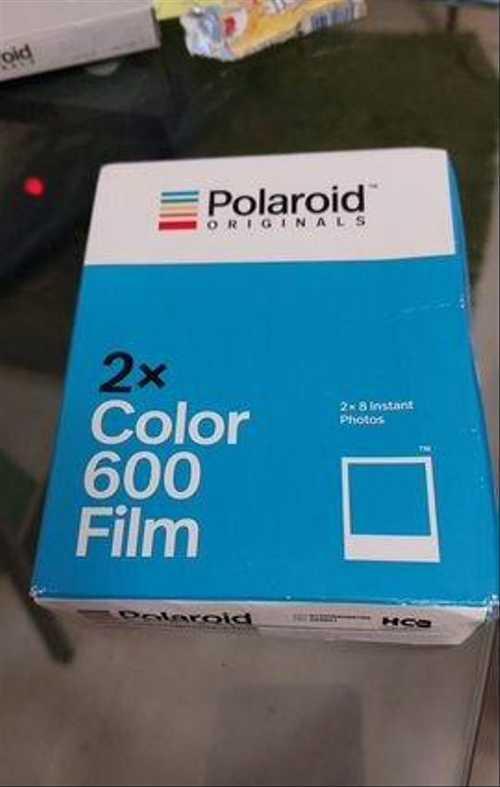 Картриджи Polaroid 600 Color Film Double pack, 2х8