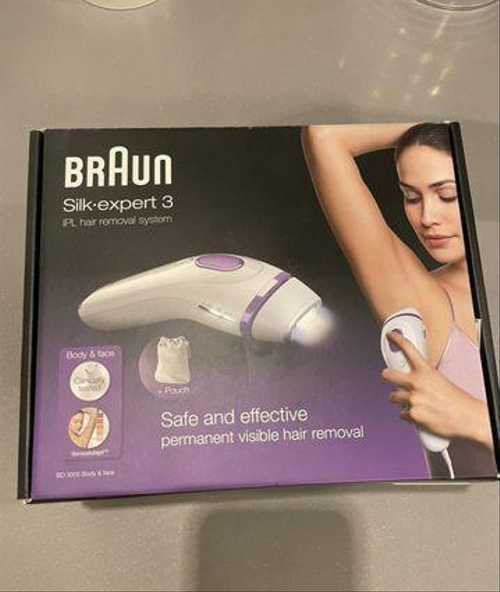 Фотоэпилятор braun silk expert 3