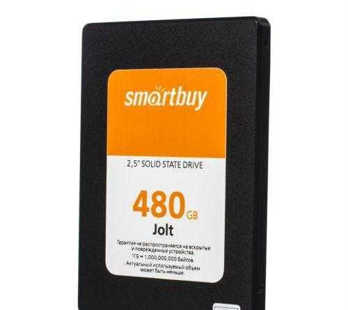 Новый SSD накопитель smartbuy jolt 480GB 3d nand