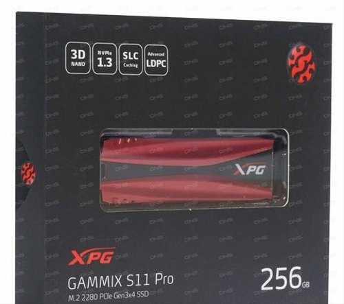 256 гб SSD M.2 A-Data XPG gammix S11 Pro