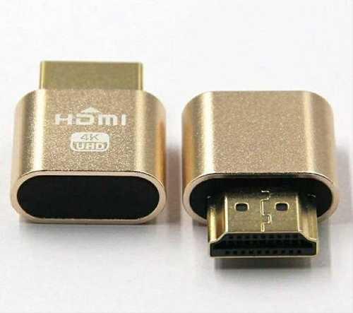 Виртуальный дисплей hdmi 4K hdmi DDC edid Подключа