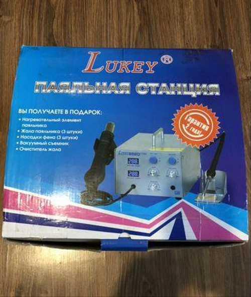 Паяльная станция с феном