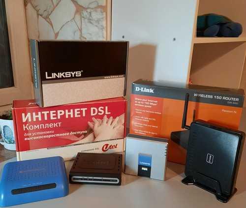 D-link DIR-300 / Linksys SPA2102 / D-link DSL-2500