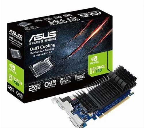 Видеокарта asus GT730-SL-2GD5-BRK 2Gb DDR5 новая