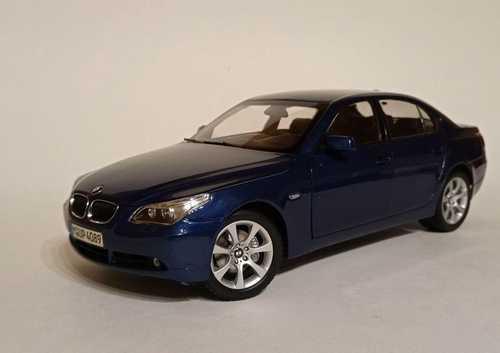 Bmw E60 5er Kyosho 1:18 Ярко синий
