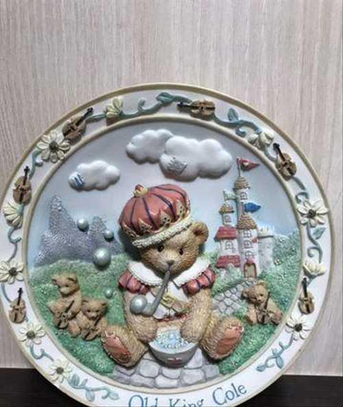 Тарелка декоративная Cherished Teddies