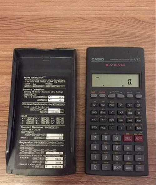 Калькулятор «casio»(оригинал) 1997 год