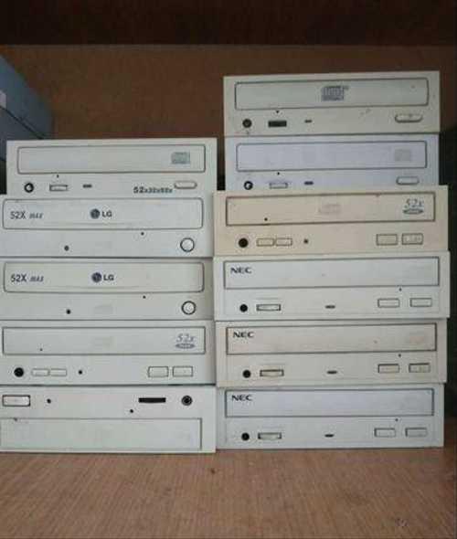 CD-ROM, CD-RW приводы sony, acer, mitsubishi, NEC