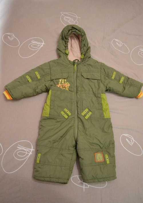 Демисезонный комбинезон "Кико"+2 шапочки+пинетки