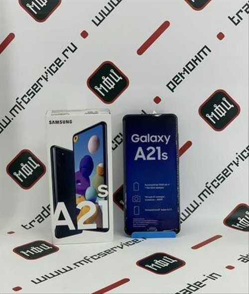 Samsung A21s - 3/32Gb - черный новый