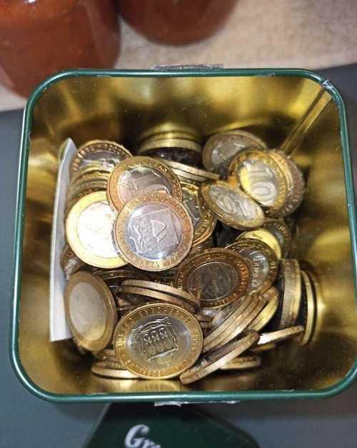 Юбилейные монеты по десятки