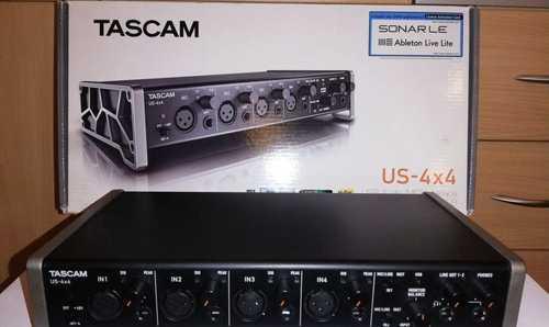 Звуковая карта аудио интерфейс tascam US-4x4